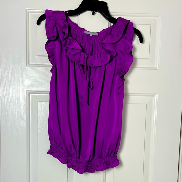 Violet & Claire | Tops | Violet Claire Purple Sleeveless Blouse Tops ...